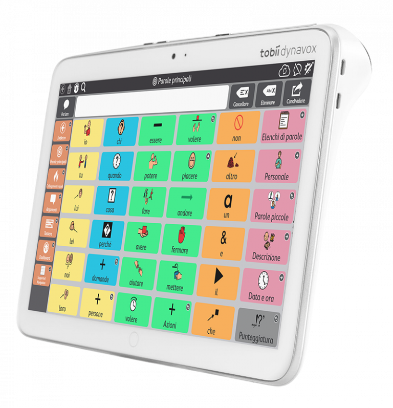 TOBII DYNAVOX INDI - a touch command communicator - SR Labs srl
